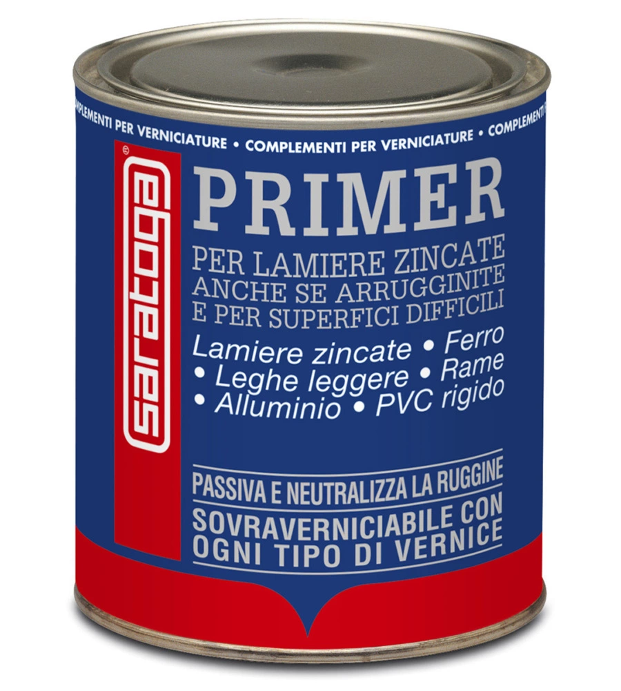 Primer Per Lamiere Zincate In Alluminio, 1 Litro - Saratoga in vendita ...